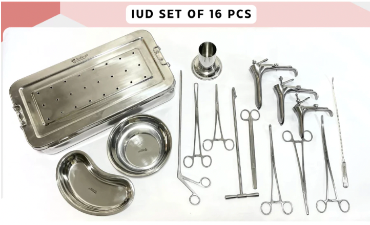 INTRAUTERINE DEVICE SET 16 PCS – SURGEX INSTRUMENTS