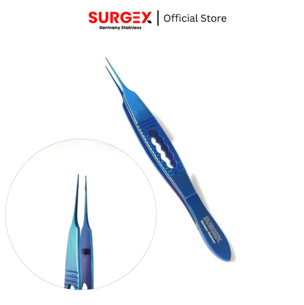Eye Tissue Forceps Titanium – SURGEX INSTRUMENTS