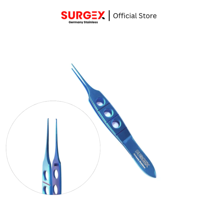 Bishop-Harmon Tissue Forceps Titanium – SURGEX INSTRUMENTS