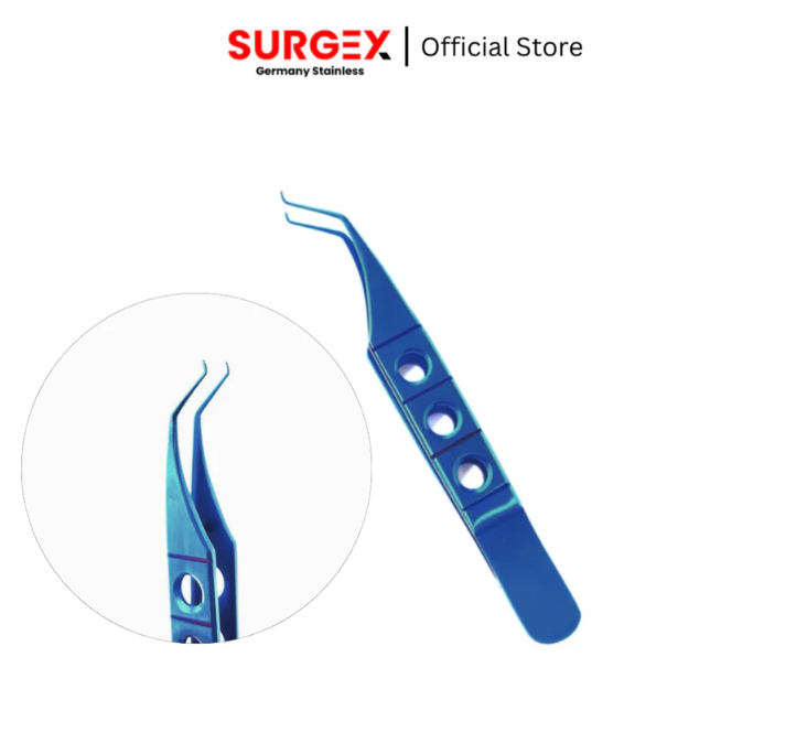 Botvin Iris Toothed Forceps Titanium – SURGEX INSTRUMENTS